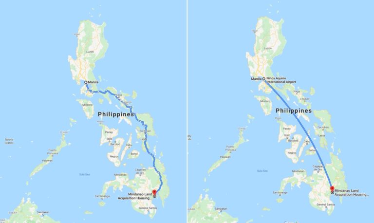 Difference between Manila-Davao by car and by plane – The CoRRECT ...